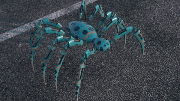 3D spider bot - TurboSquid 1445897