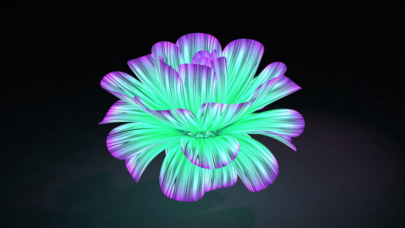 modelo 3d Flor violeta - TurboSquid 1446042