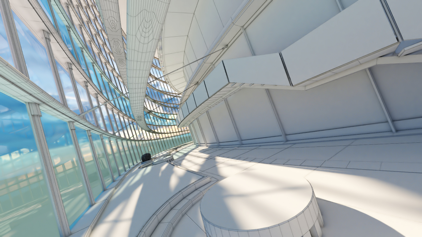 3D skyscraper structure - TurboSquid 1446073