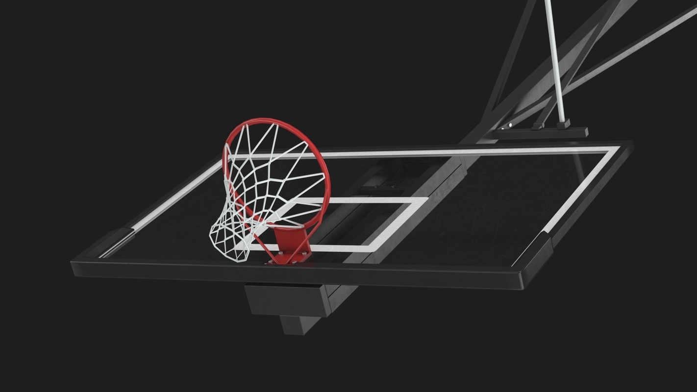 Realistic basketball hoops ceiling 3D model - TurboSquid 1446131