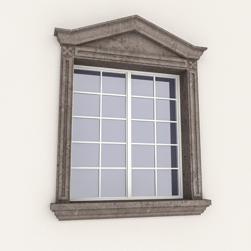 3D window frame model - TurboSquid 1446271