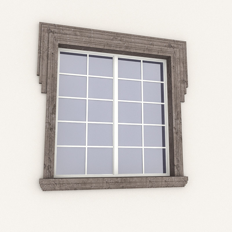 3D window frame - TurboSquid 1446281