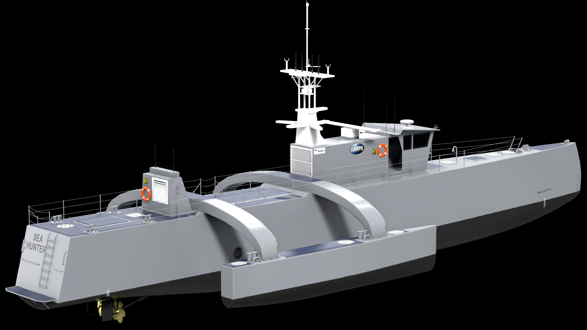 Sea hunter usv vehicle model - TurboSquid 1446712