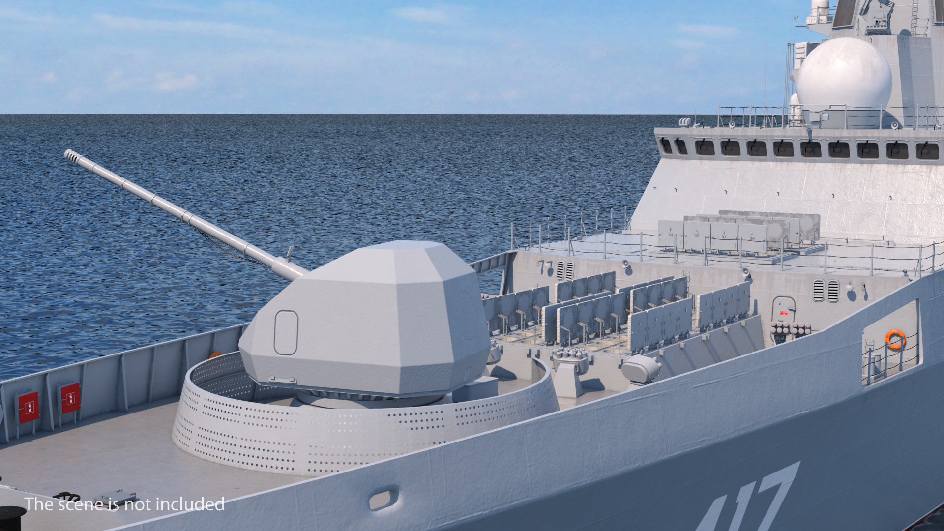 A192m 130 mm naval gun 3D model - TurboSquid 1446805