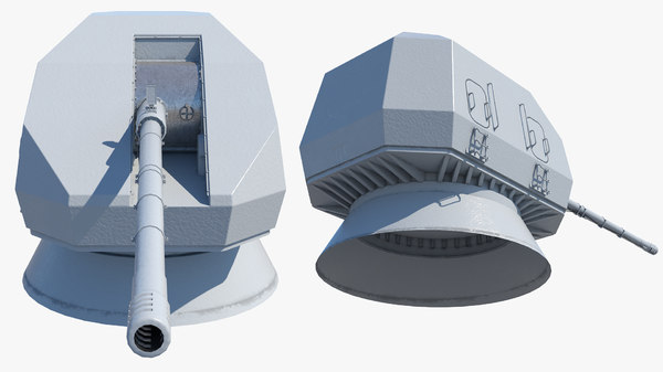 A192m 130 mm naval gun 3D model - TurboSquid 1446805