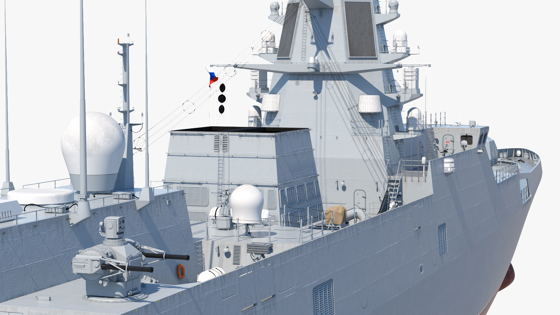 3D russian frigate admiral gorshkov - TurboSquid 1446956