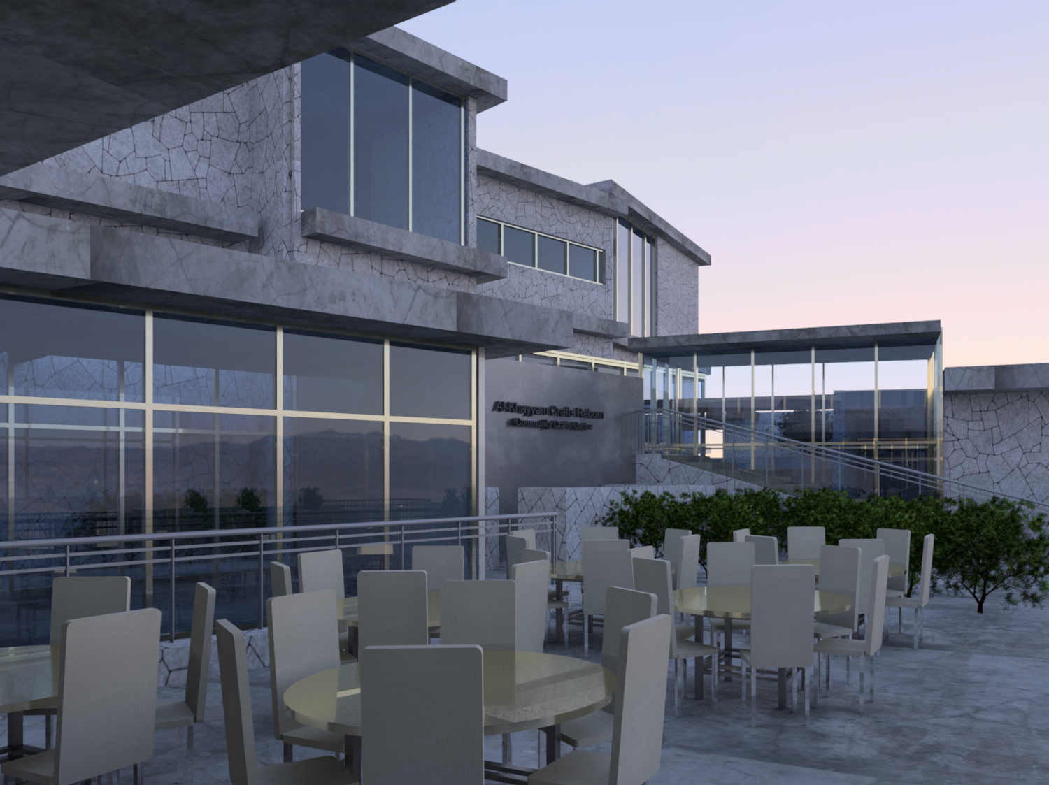 3D renovated restaurant mixed use - TurboSquid 1447039