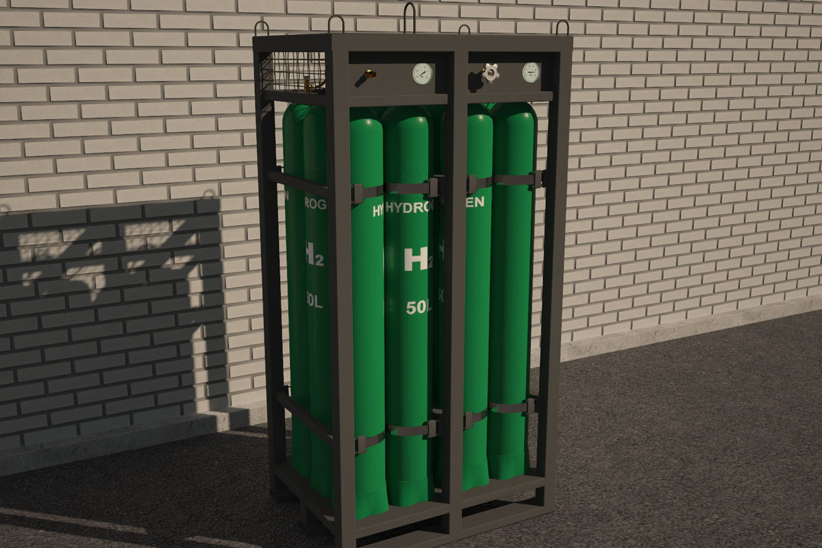 Hydrogen 3d Model Turbosquid 1447132