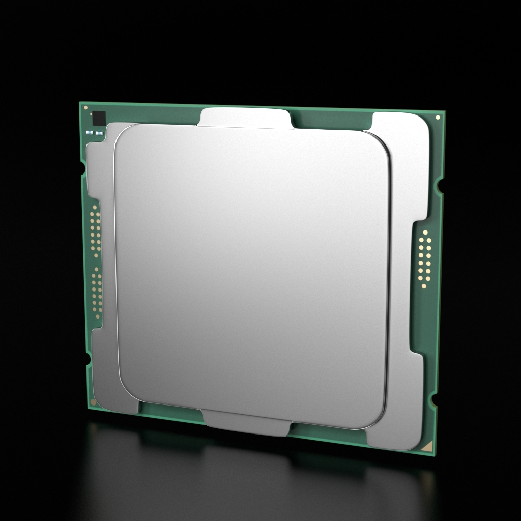 3D model intel cpu - TurboSquid 1447211