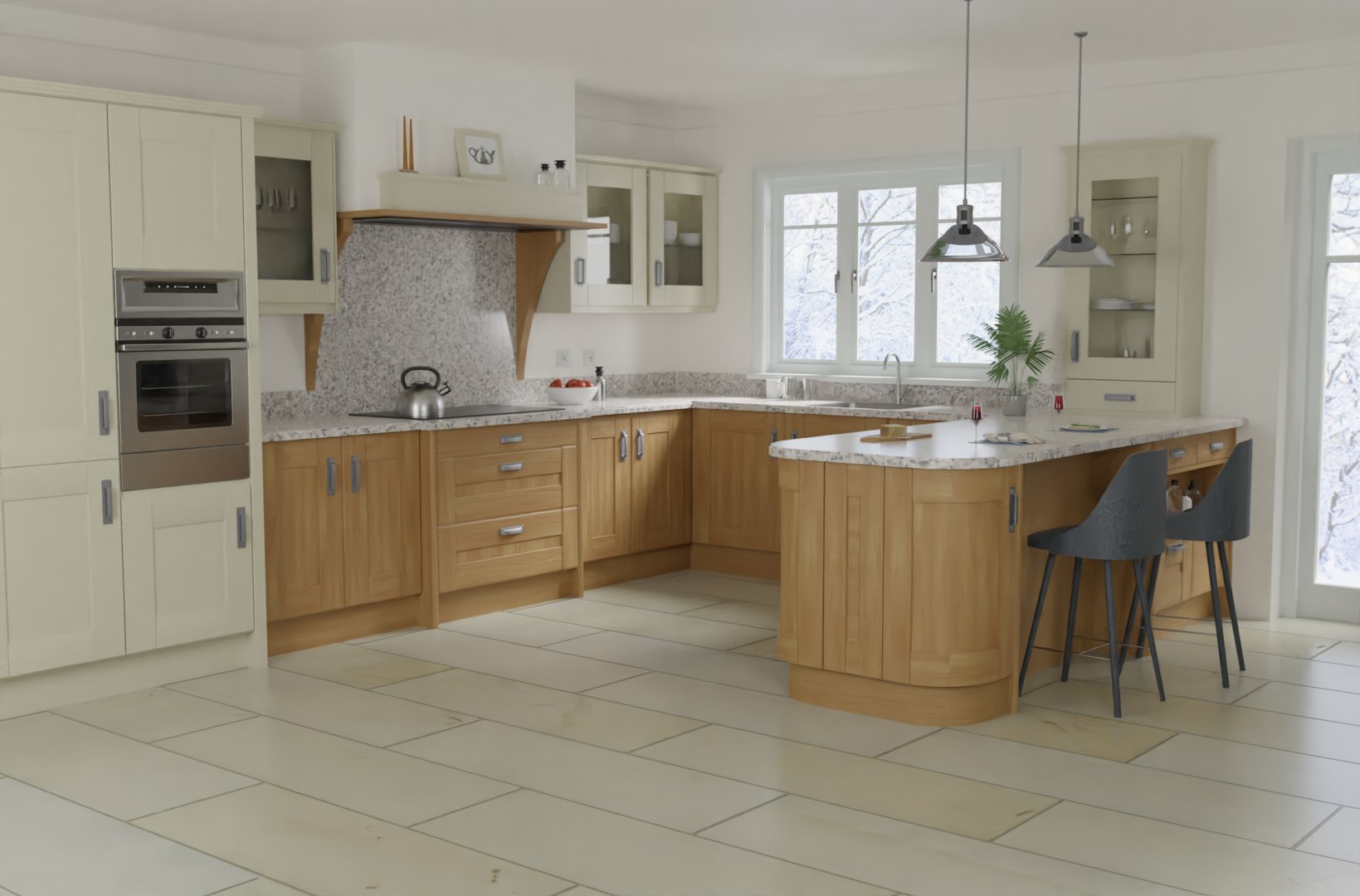 Realistic kitchen 3D model - TurboSquid 1447381