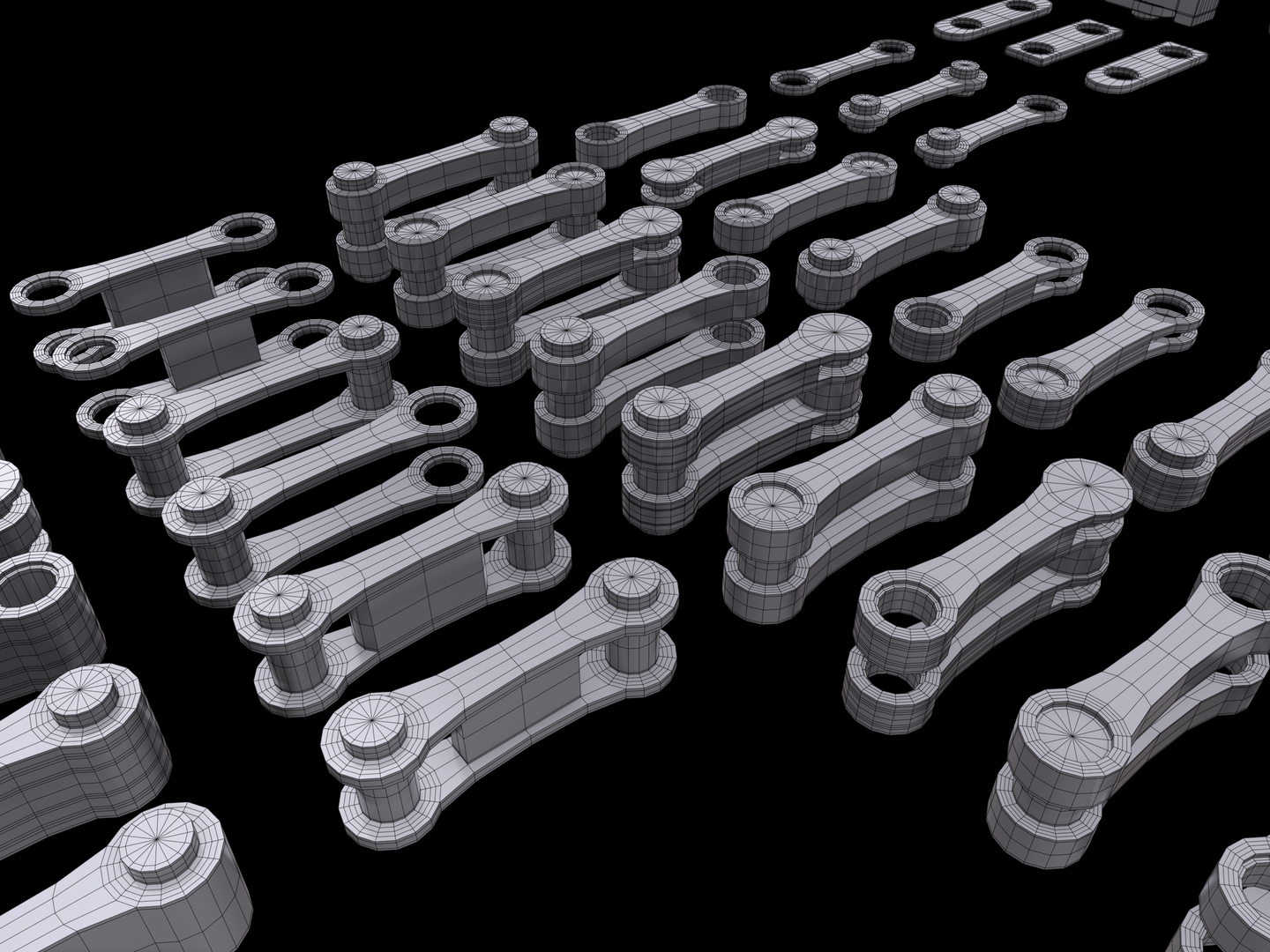 Joints modular mechanical 3D - TurboSquid 1447371