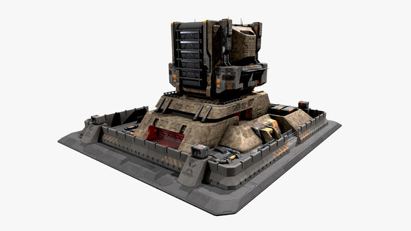 scifi army ground units 3d max