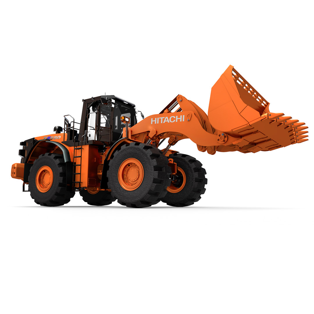 Hitachi zw550 wheel loader 3D model - TurboSquid 1447519