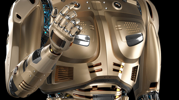 Robot man 2 basic 3D - TurboSquid 1447589