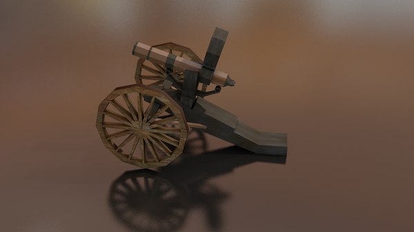 Gatling gun cannon 1860 3D - TurboSquid 1447570