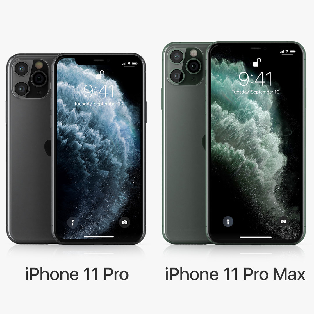 iPhone 11 i 11Pro Prototype 2019 Model 3D - TurboSquid 1437509