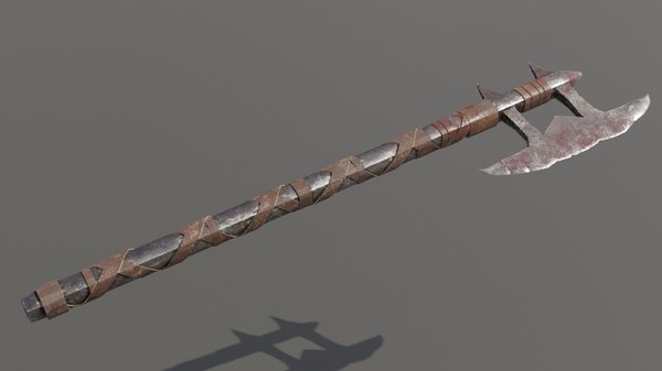 Orcish weapons orc mace sword 3D model - TurboSquid 1447663