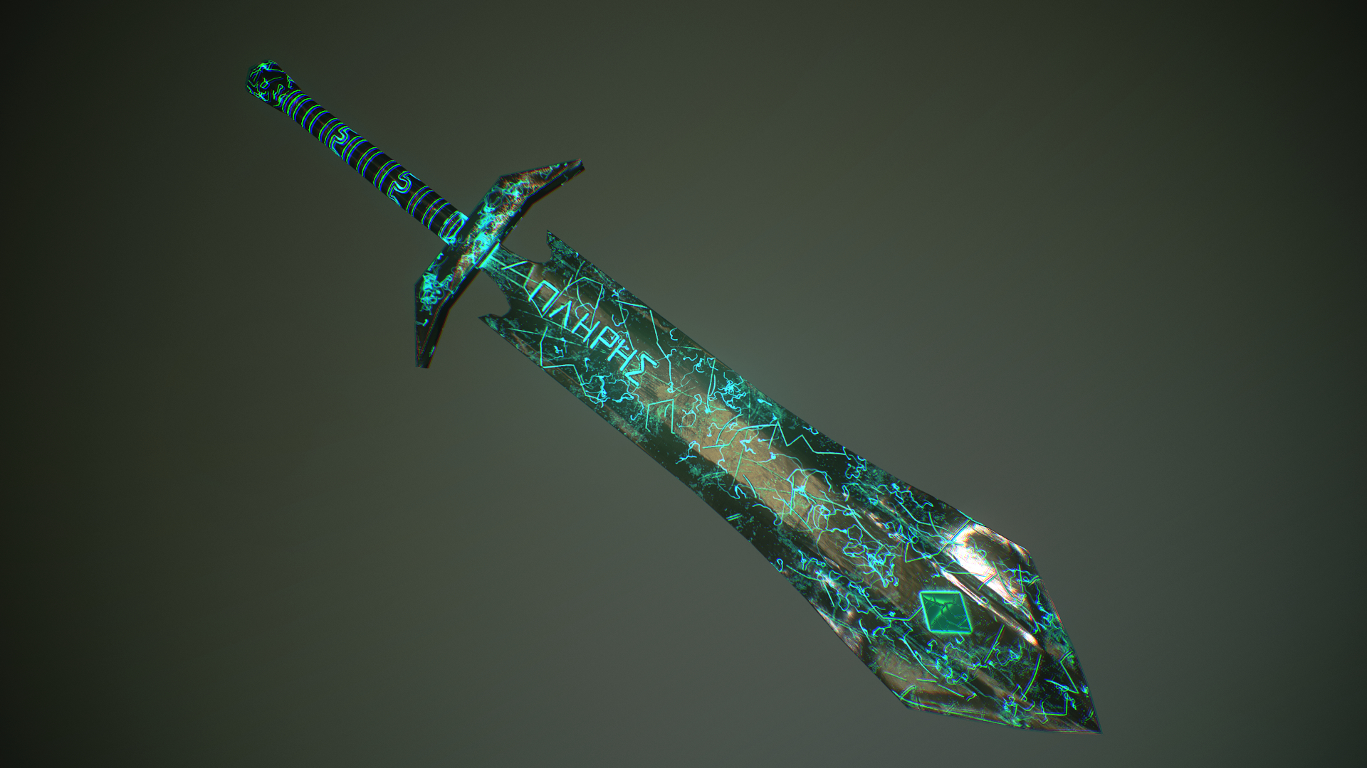3D model sword object polygons - TurboSquid 1447658