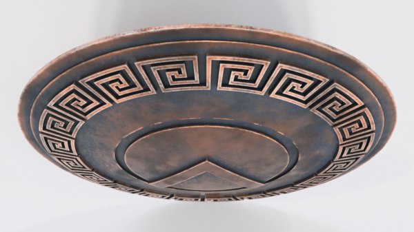 3D shield spartan - TurboSquid 1444243