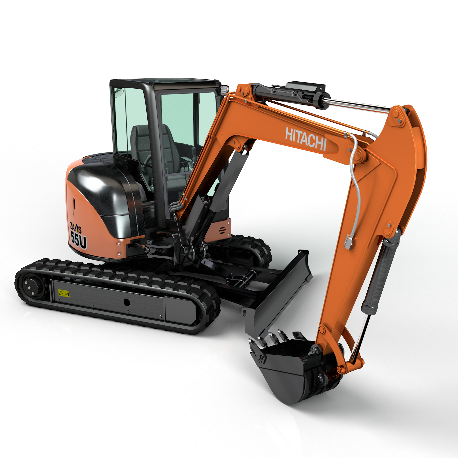 Hitachi zaxis 55u zx55u 3D - TurboSquid 1447815