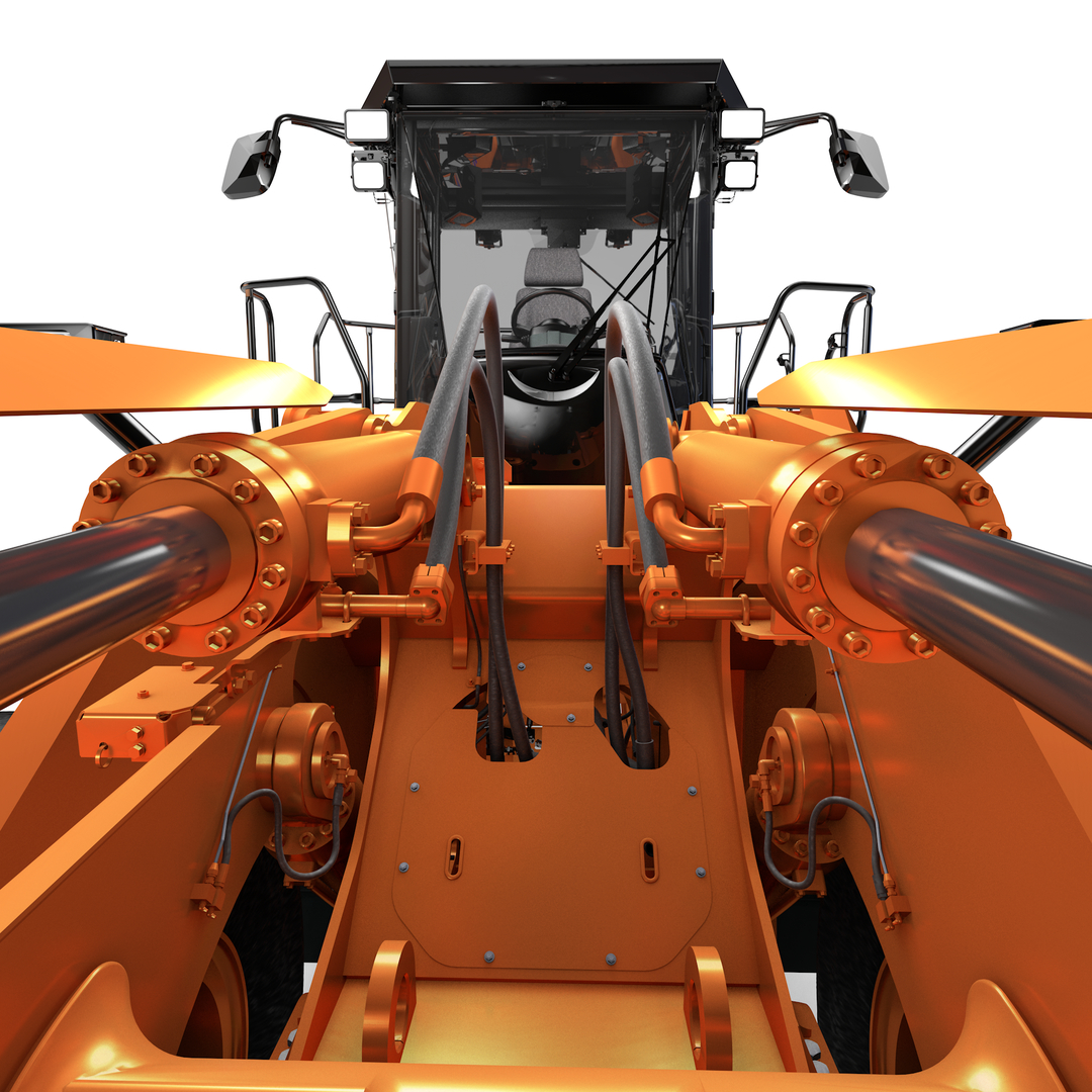 Hitachi zw550 wheel loader 3D model - TurboSquid 1447519