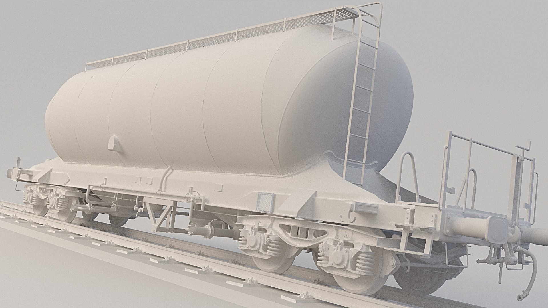 3D train tank tanker model - TurboSquid 1524225