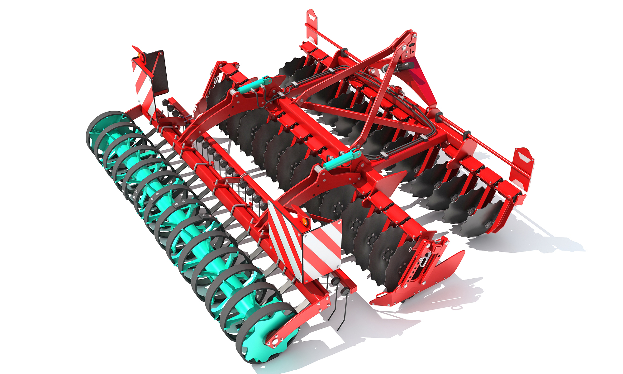 3D model compact disc harrow - TurboSquid 1447806