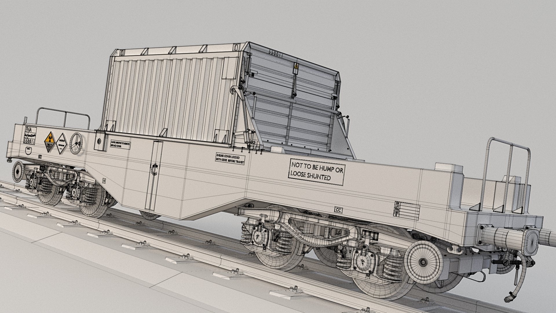 3D train nuclear model - TurboSquid 1524150
