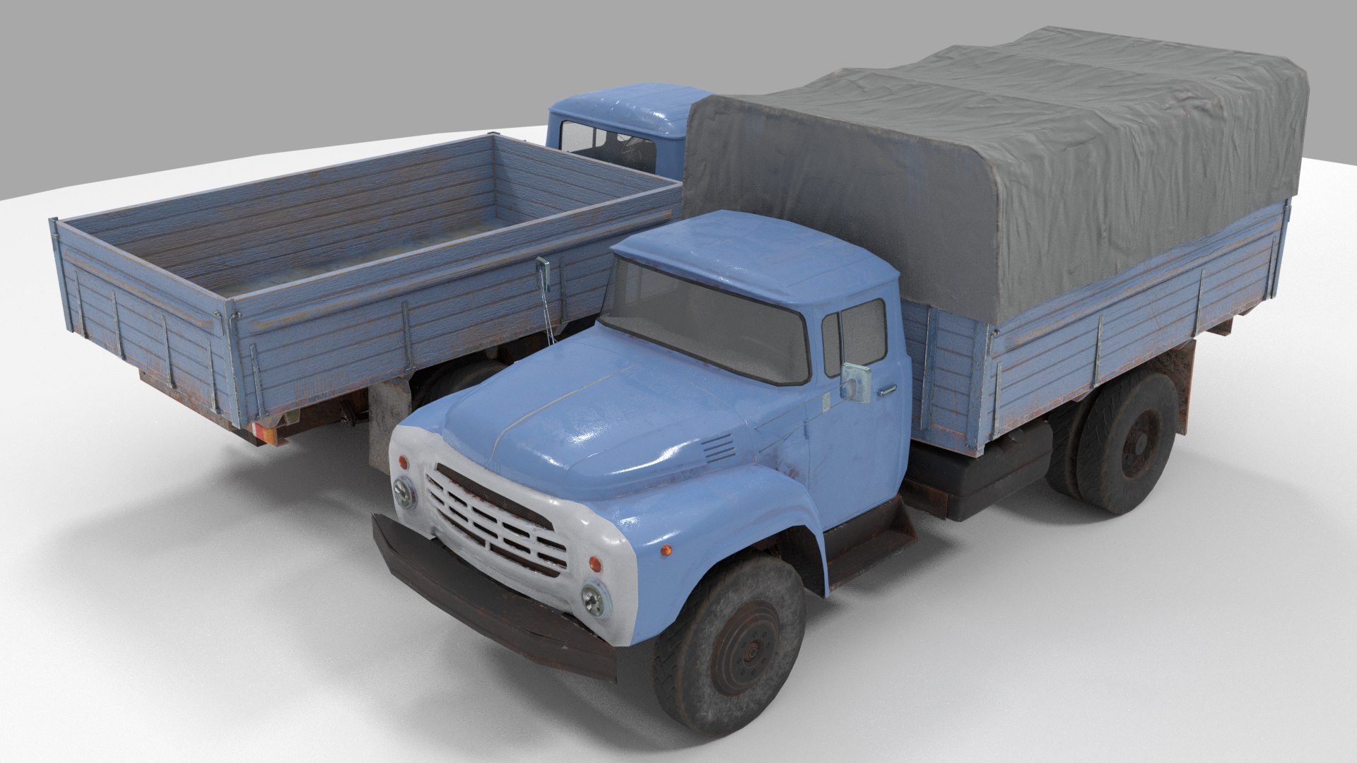 Zil-130 3D model - TurboSquid 1448062
