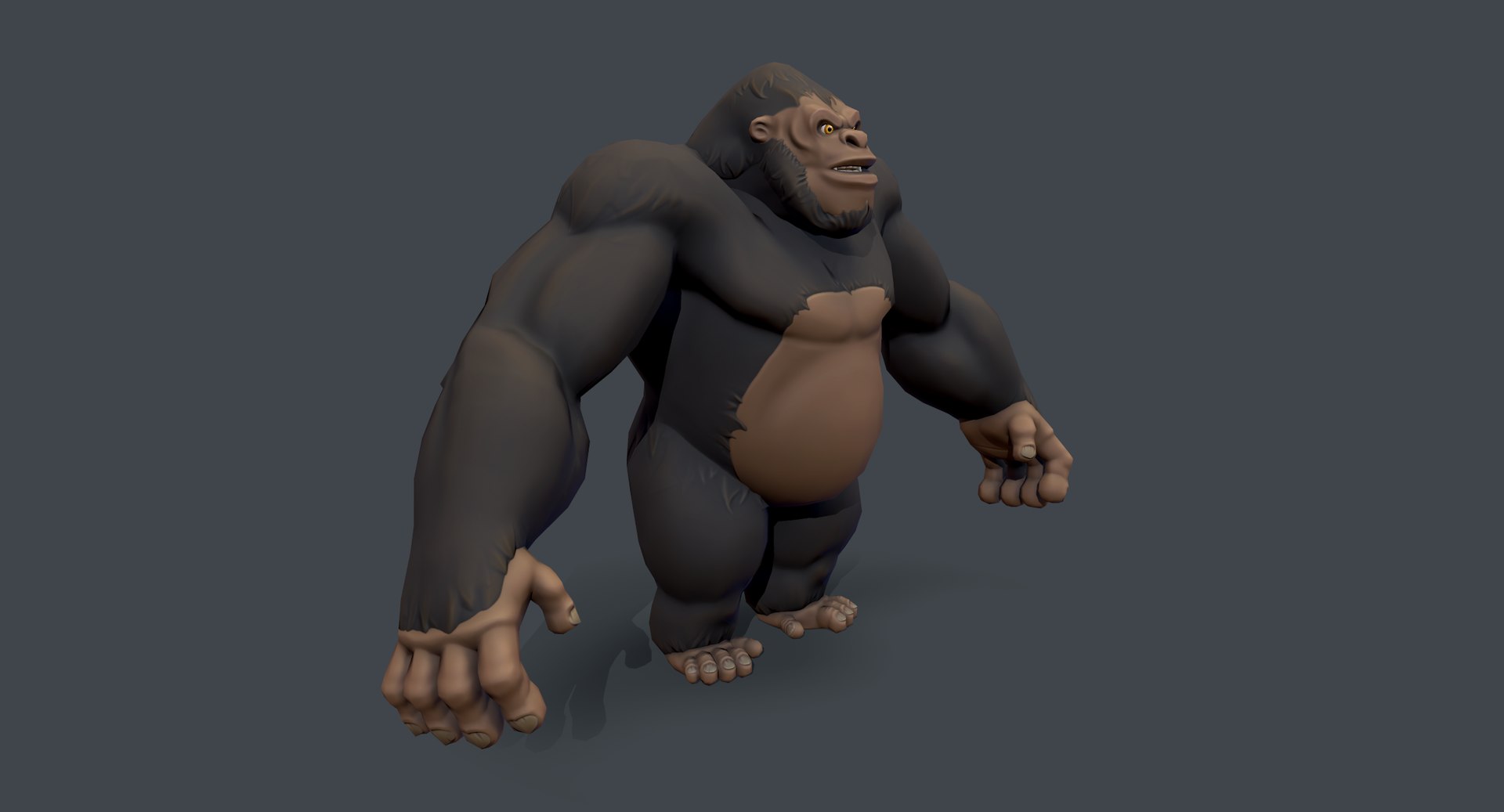 3D model ready gorilla - TurboSquid 1448191