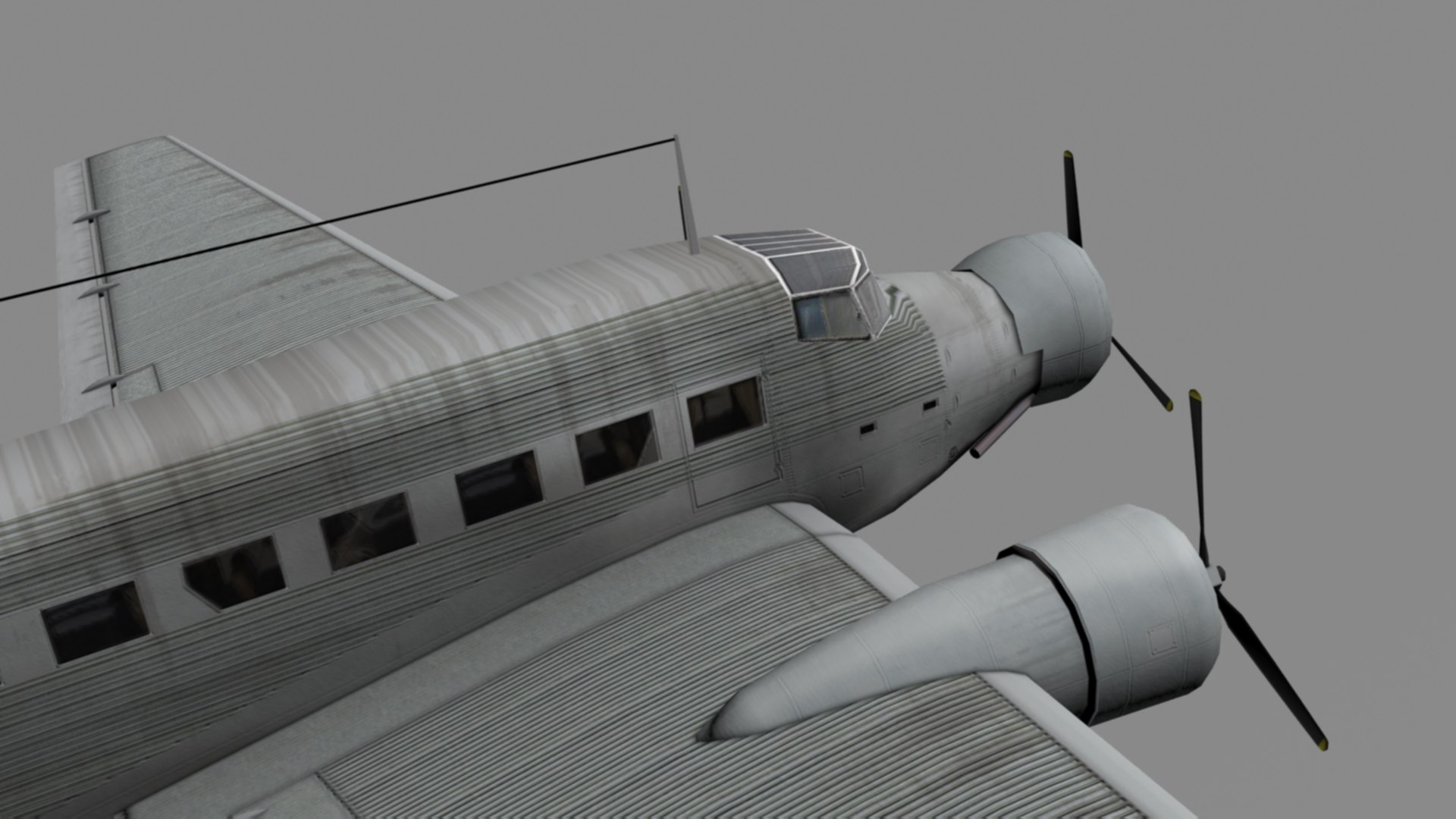 Junkers ju-52 3D model - TurboSquid 1448318