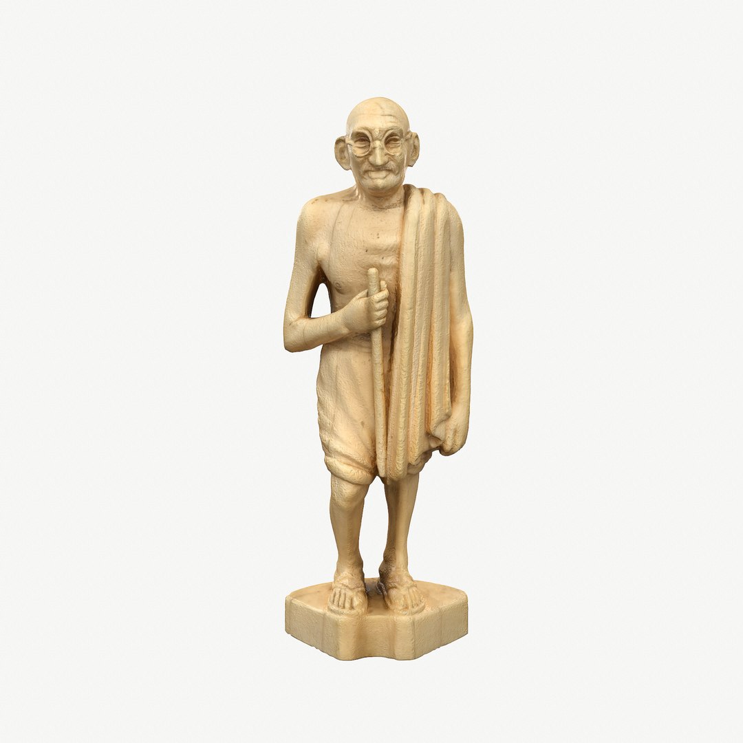 3D model sculpture gandhi - TurboSquid 1448540