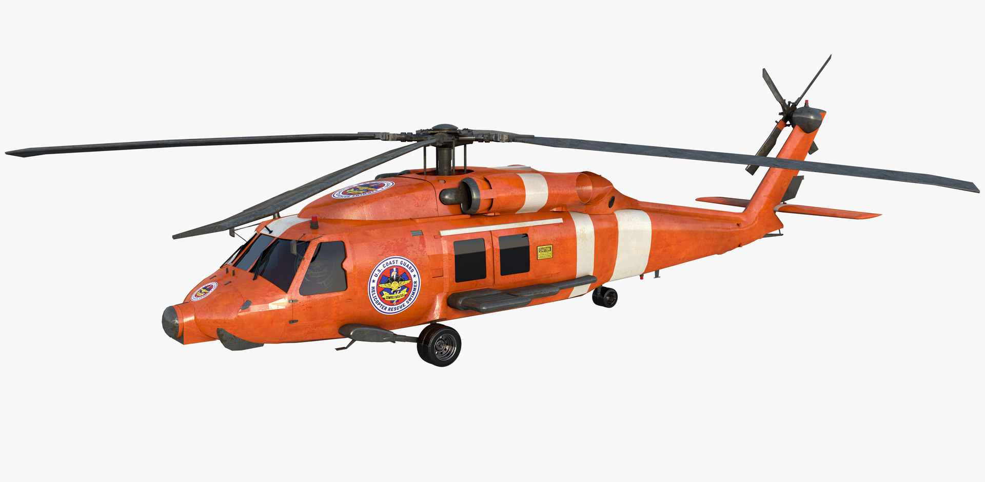 3D helicopter rescue model - TurboSquid 1448619
