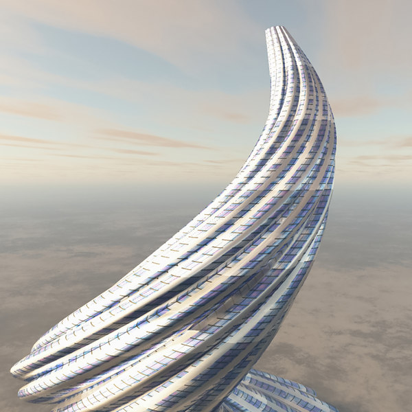 3D truncated twisted pyramid model - TurboSquid 1515760