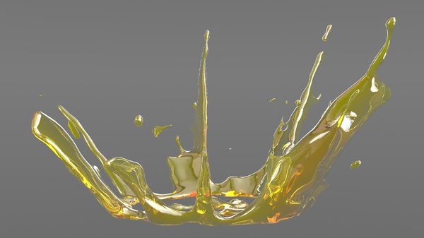 Liquid splash realflow water model - TurboSquid 1448678