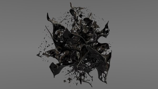 3D liquid splash realflow flow - TurboSquid 1448684