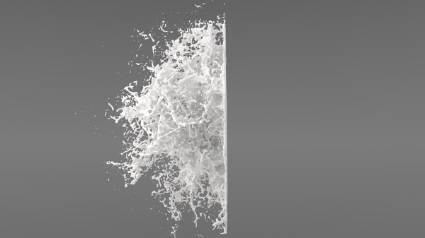3D liquid splash pack realflow - TurboSquid 1448736