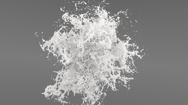 3D liquid splash pack realflow - TurboSquid 1448736