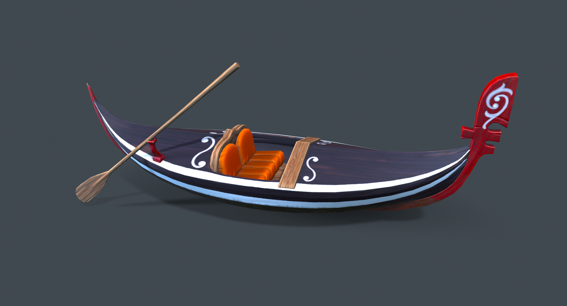 Ready cartoon gondola 3D model - TurboSquid 1448785