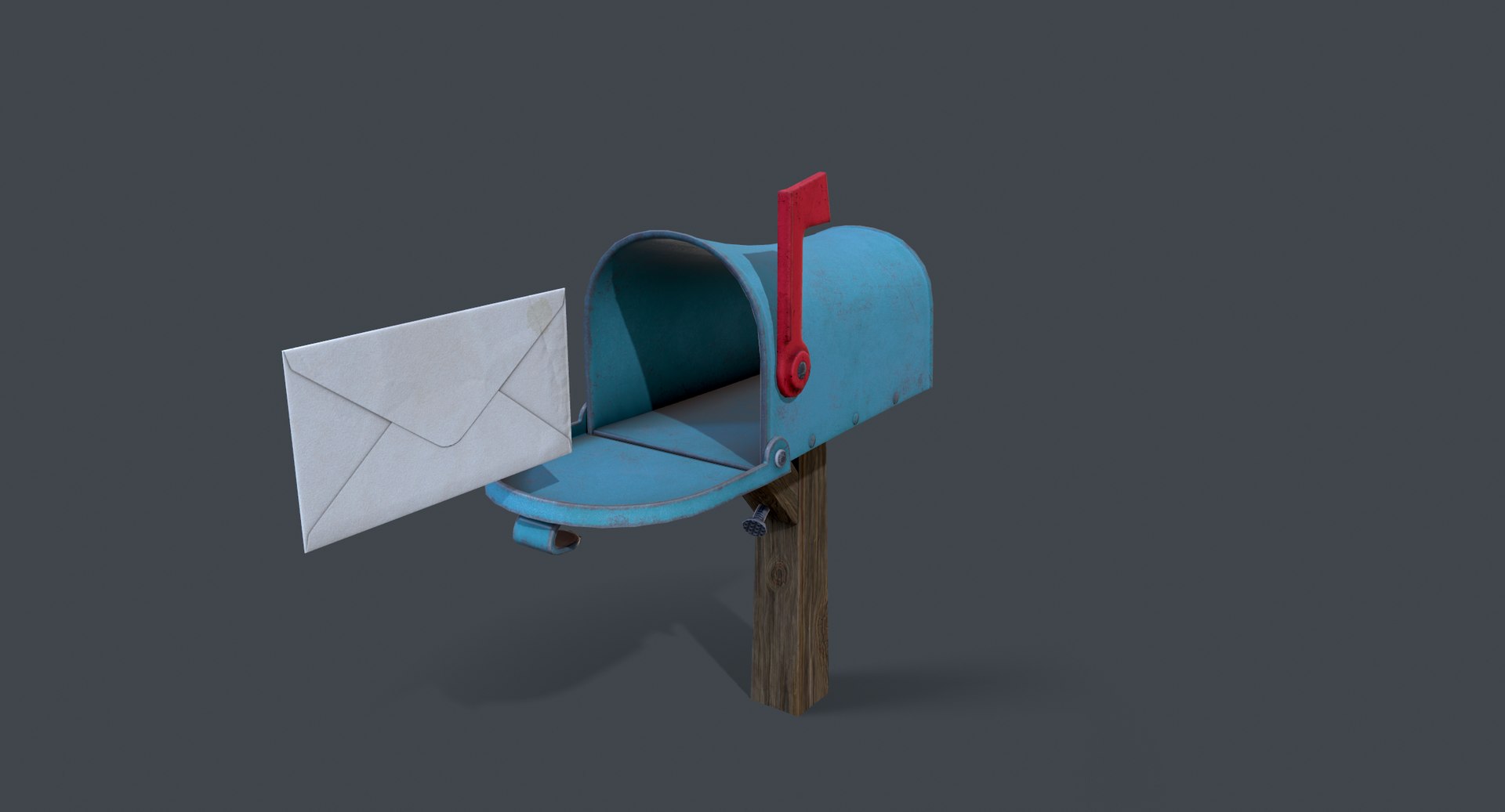 Ready mailbox 3D model - TurboSquid 1448816