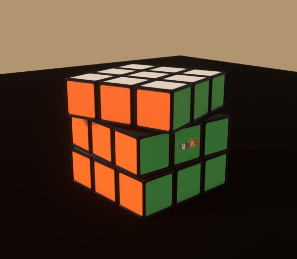 3D rubix cube - TurboSquid 1449090