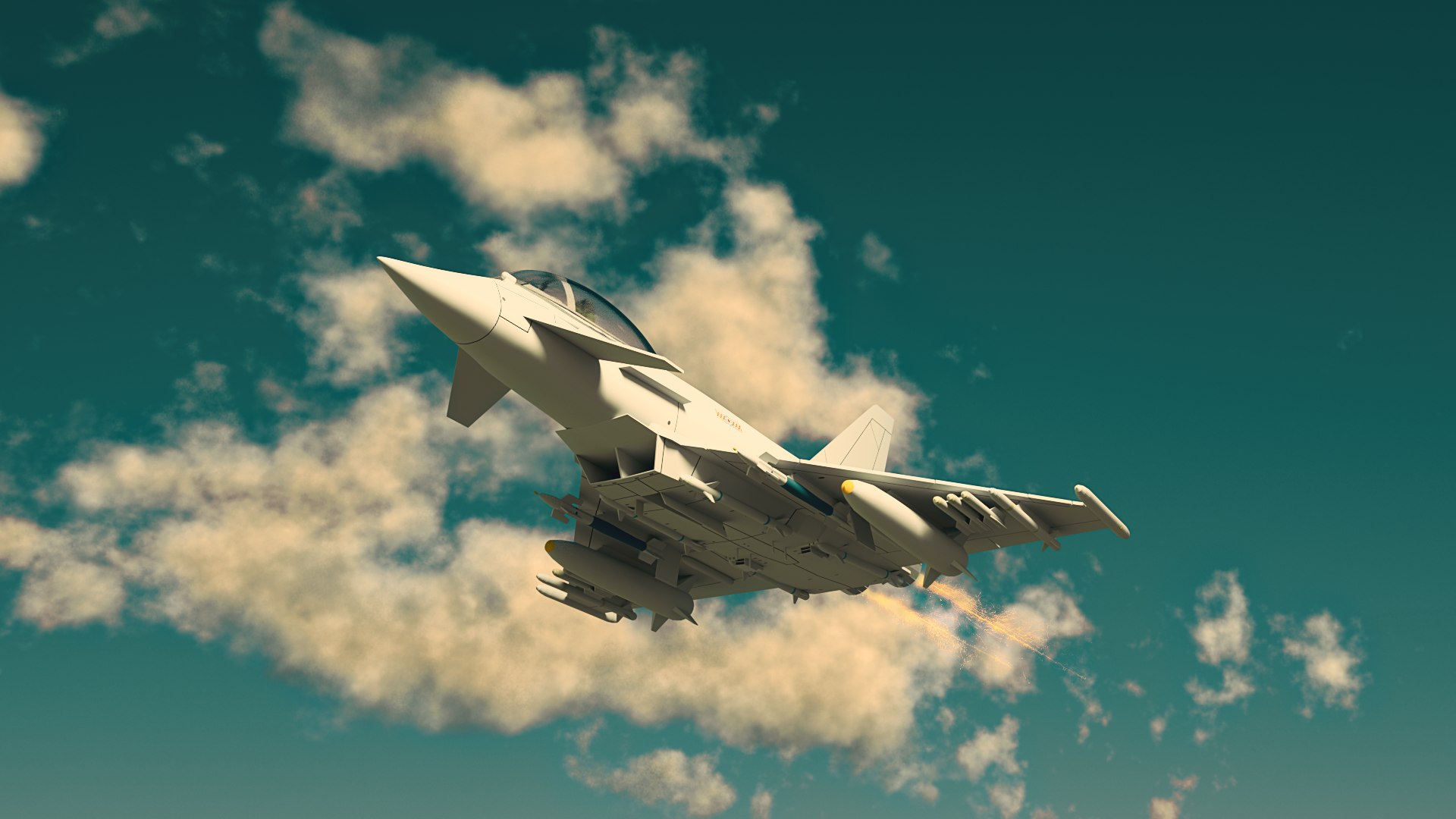 3D eurofighter ef-2000 typhoon - TurboSquid 1449133