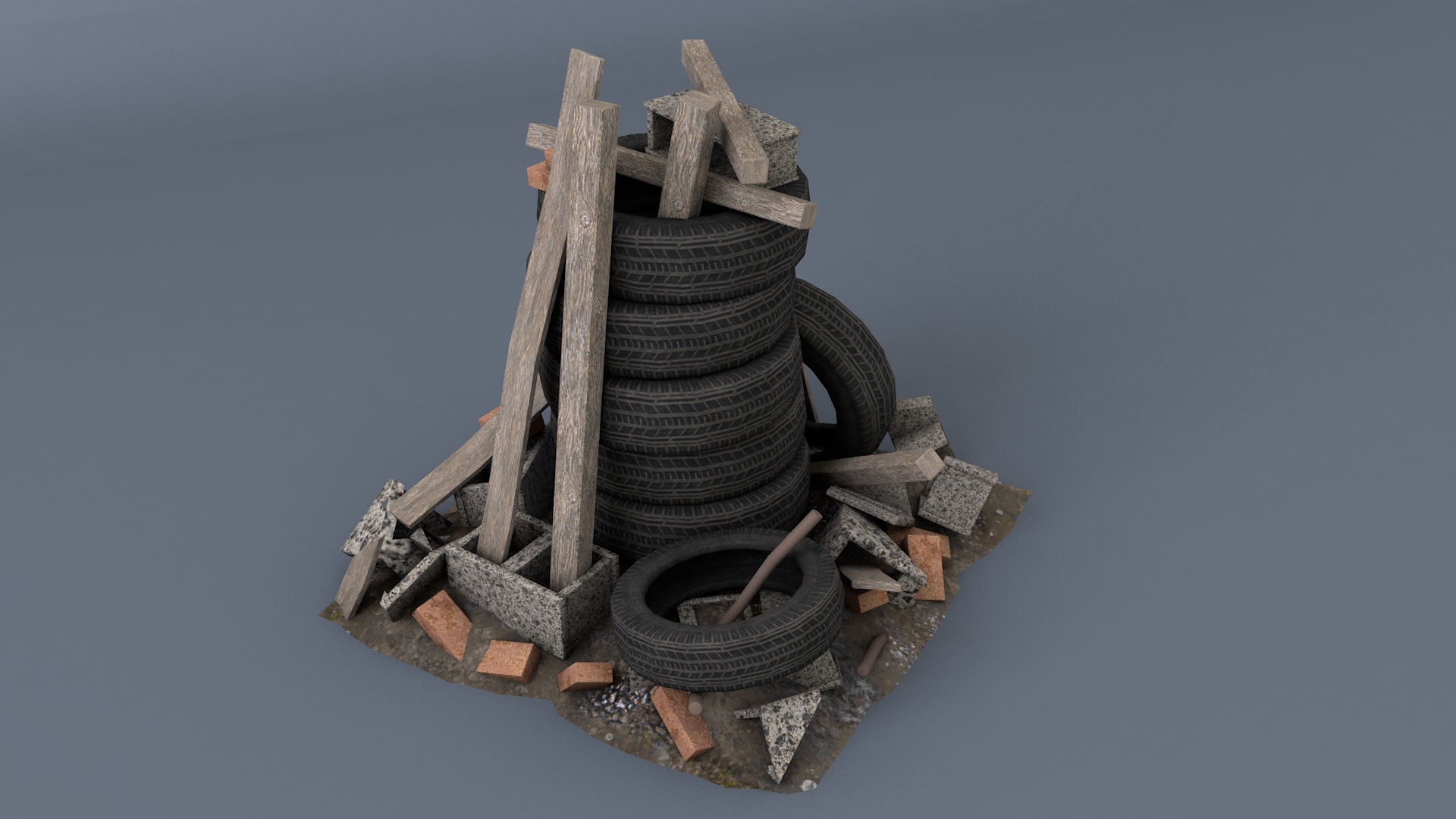 3D scrap asset model - TurboSquid 1449148