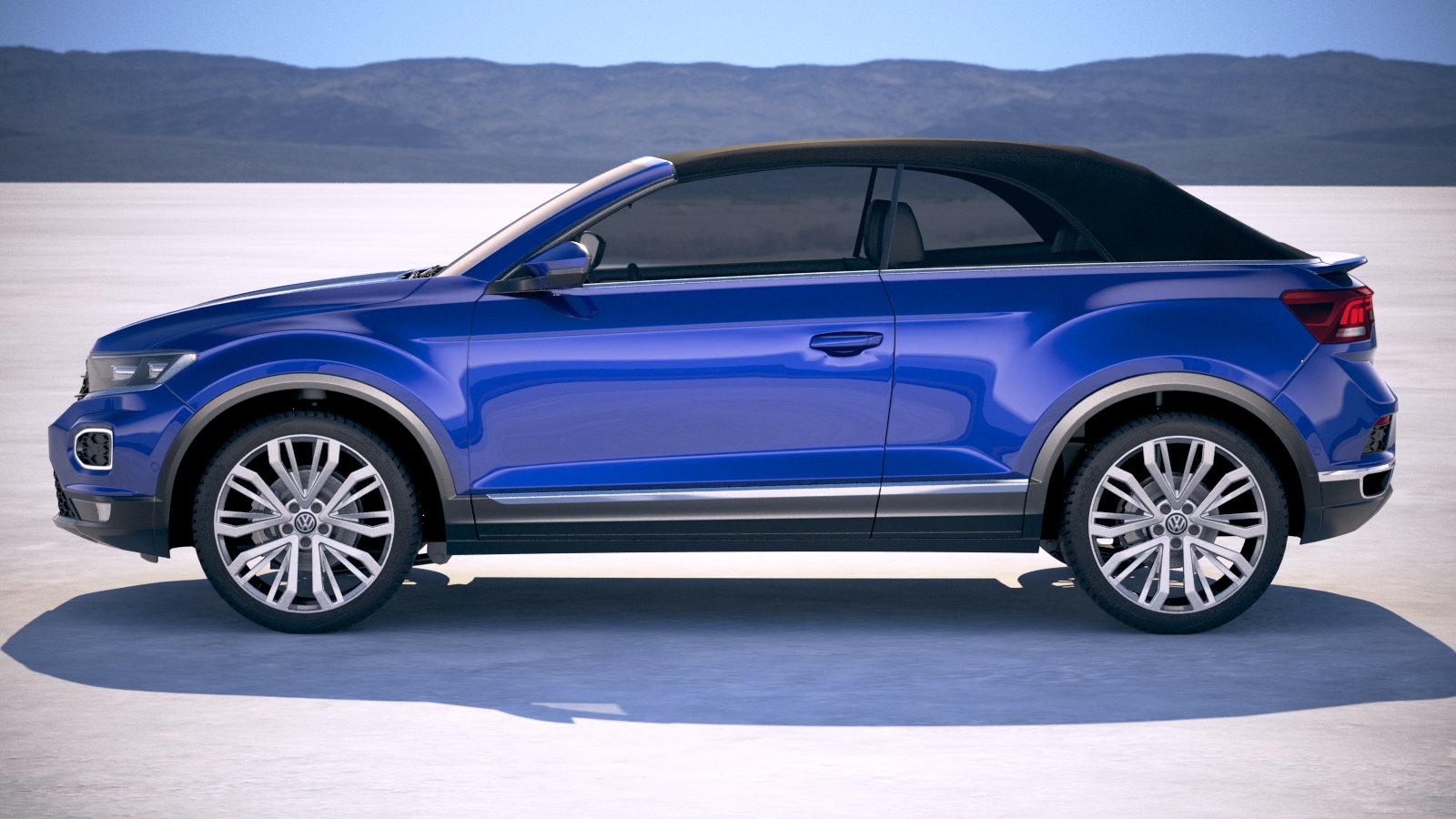 Volkswagen t-roc cabrio 3D model - TurboSquid 1449404