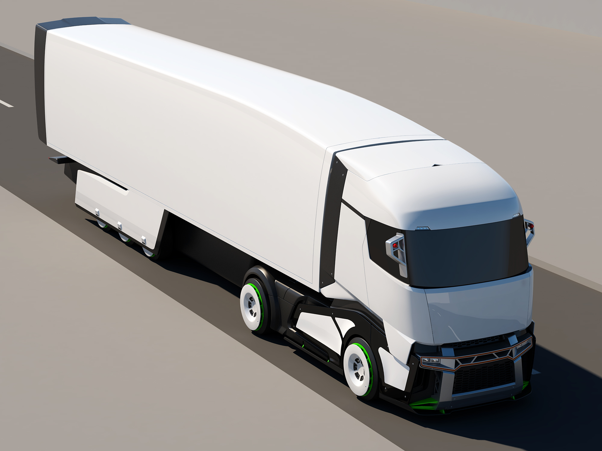 3D generic concept truck - TurboSquid 1449339