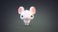 Cute cartoon mouse rat 3D - TurboSquid 1449474