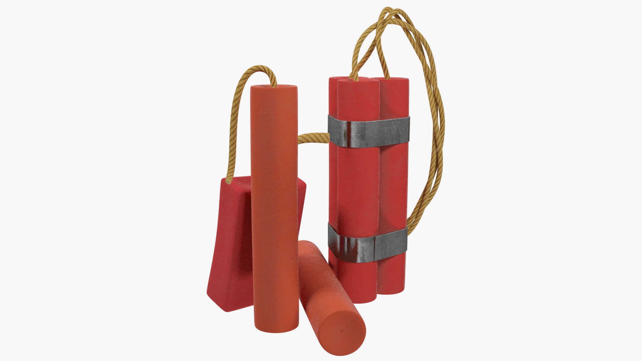 Tnt dynamite explosives 3D model - TurboSquid 1449584