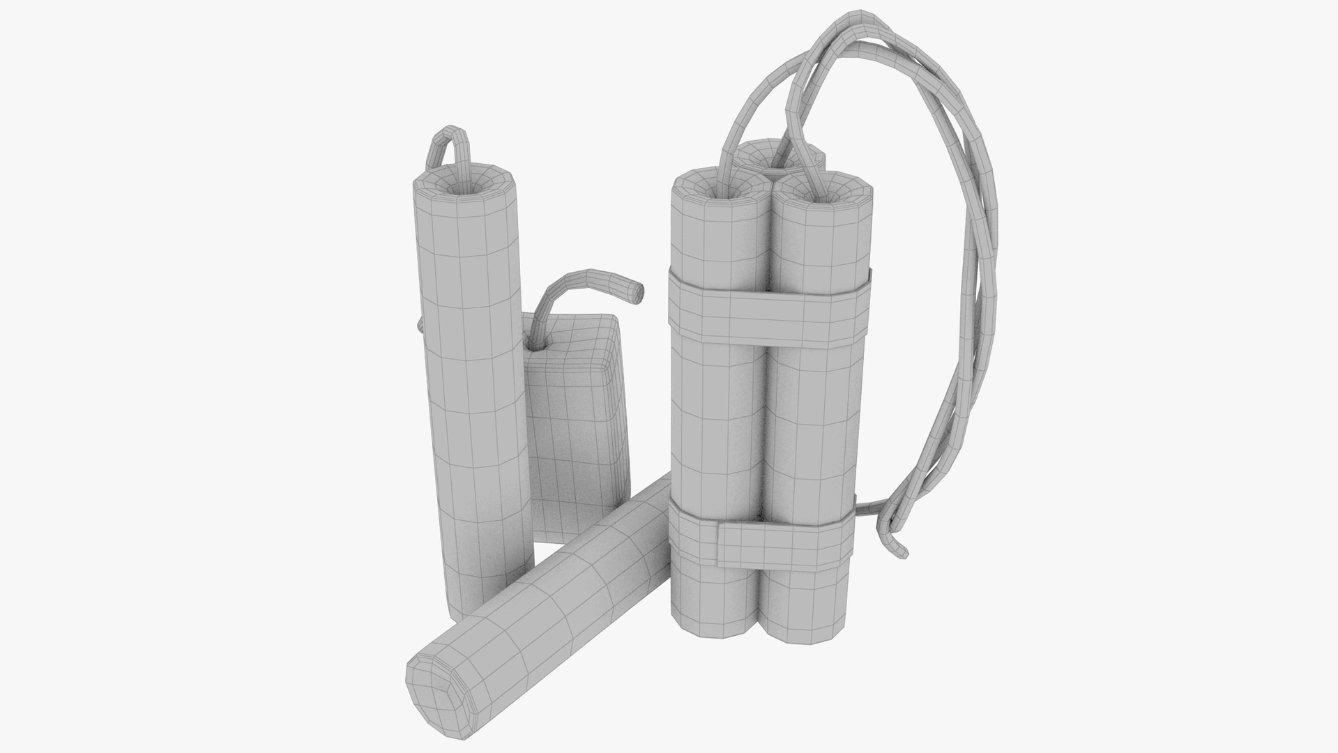 Tnt dynamite explosives 3D model - TurboSquid 1449584