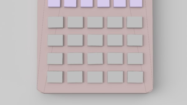 Scientific calculator 3D model - TurboSquid 1449612