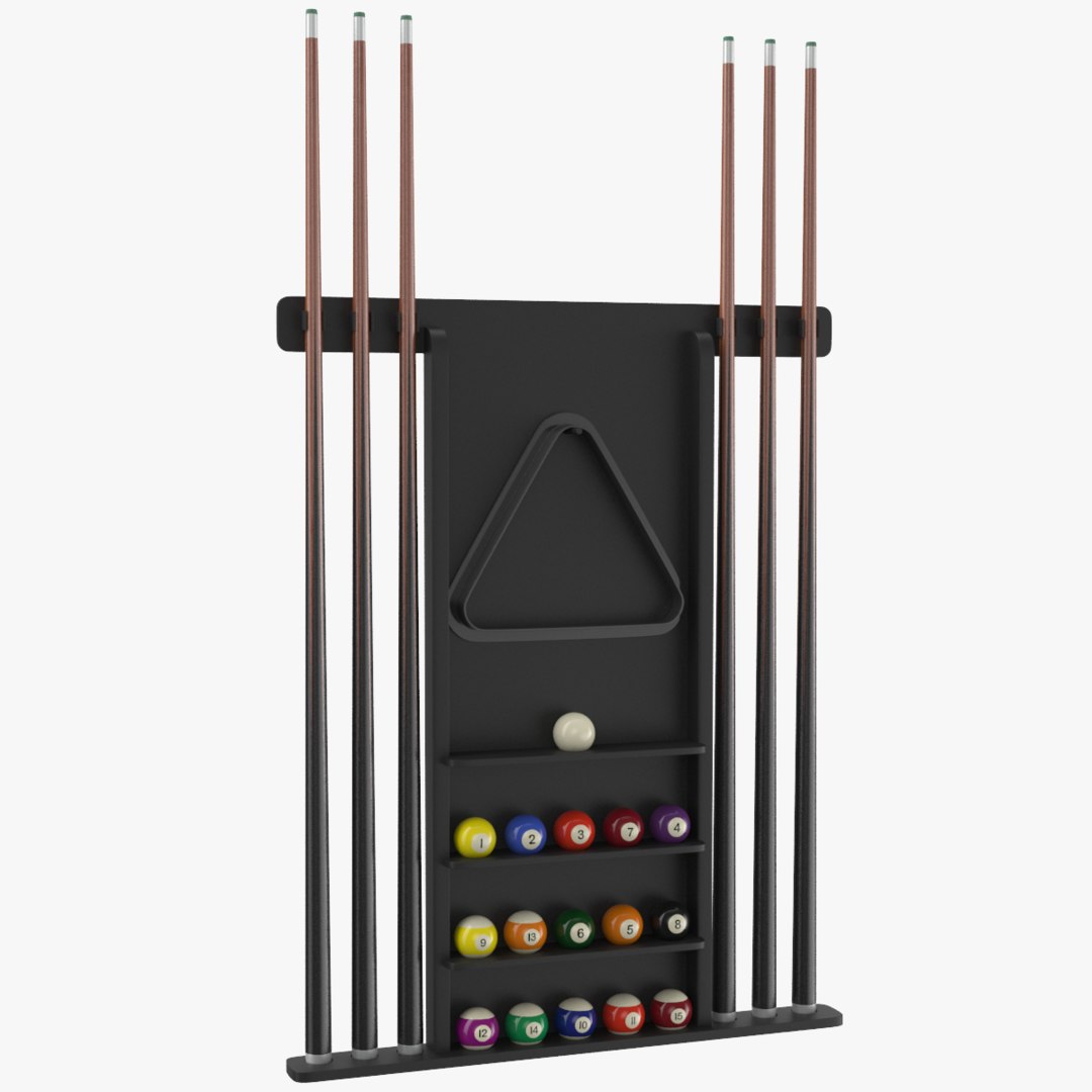 Real billiard rack model - TurboSquid 1449774